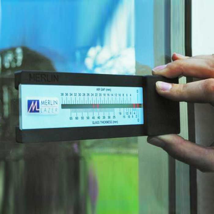 Merlin Laser Glass Gauge