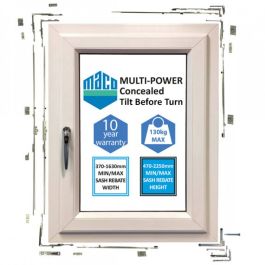 MACO Multi-Power Concealed Tilt Before Turn System | Window Hardware