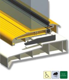 Stormguard Proline AM5EX Subsill Low Threshold Sill for Outward Opening ...